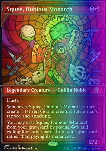 MTG Squee, Dubious Monarch (291/462) Dominaria United NM FOIL | eBay