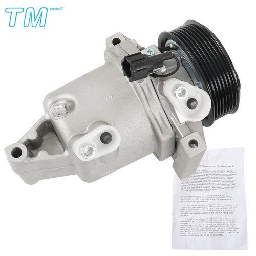 A/C Compressor Fit for Nissan Versa Note 1.6L 2014-2018 w/ 7 Grooves ...