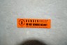 Set of 2 Caution Do Not Remove Helmet Sticker Decal Warning Reflective ...