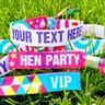 HENFEST Hen Party Wristbands / Hen Do Bracelets / Festival Hen Party | eBay