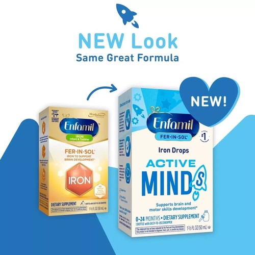 FER IN SOL DROPS 50ML ESSENTIAL IRON FOR INFANTS & TODDLERS | eBay