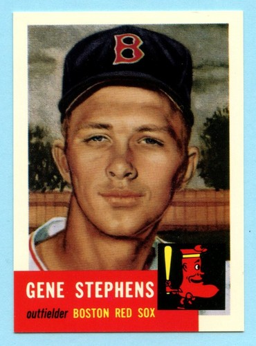 1953 Topps Archives #248 Gene Stephens - Boston Red Sox | eBay