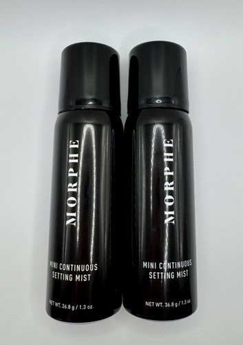 2x MORPHE Continuous Setting Mist Makeup Finishing Spray 1.3 oz Each ...
