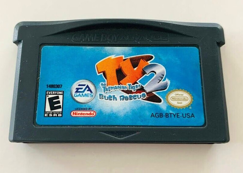 Ty the Tasmanian Tiger 2 Bush Rescue (Nintendo Gameboy Boy Advance GBA ...
