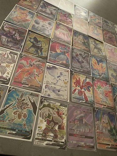 20 ULTRA RARE ONLY Pokémon Card Lot / Bundle - Full Art, V, EX, Radiant ...