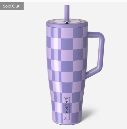 Brumate Era 40oz Lavender Checker Checkered Sold Out | eBay