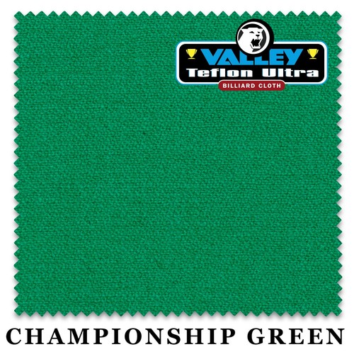 8' Championship Valley Teflon Ultra Backed Pool Table Cloth ...