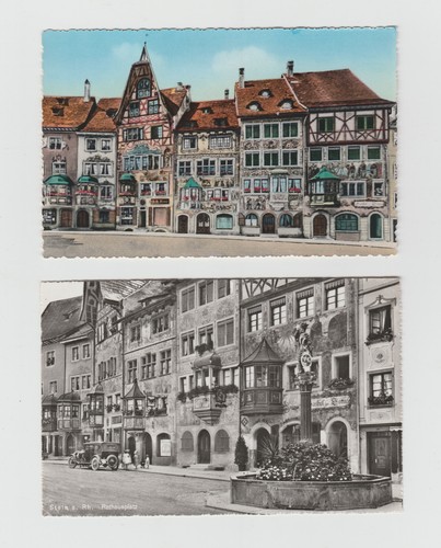 Lot of 2 - Stein am Rhein, Germany - Vintage Postcard 1148 | eBay