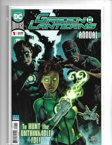 GREEN LANTERNS #1 ANNUAL FIRST PRINT DC COMICS (2018) nw118 | eBay