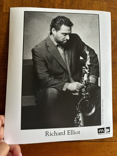 Richard Elliot Musician & Saxophone Player 8X10 VINTAGE Press Photo #2 ...