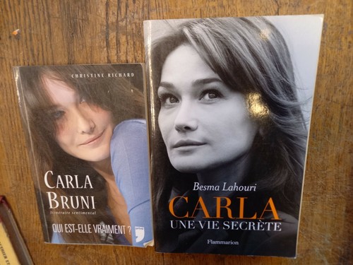 Lot Of 2 Books: Carla Bruni Who Is She Really? A Secret Life | eBay