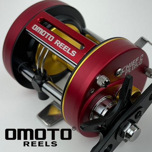 OMOTO CHIEF PLUS 6000 CS Right Hand Round baitcast Reel From Taiwan | eBay