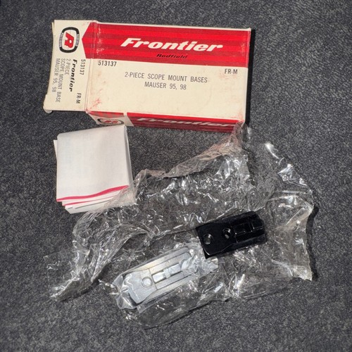 Redfield Frontier 2 pc Scope Mount Base FR M Mauser 95 98 513137 | eBay