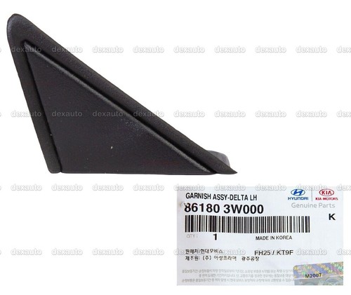Fender Pillar Trim Molding Garnish Left 861803W000 for Kia Sportage ...