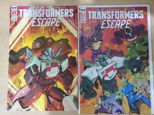 TRANSFORMERS ESCAPE #1 & 3 CVR A MCGUIRE-SMITH 2020 IDW 12/30/20 | eBay