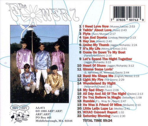 THE FLOWERZ FLYTE (1967-1968) NEW CD 737835507120| eBay