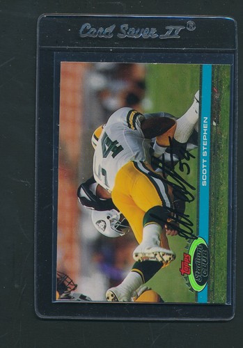 1991 Stadium Club #222 Scott Stephen Packers Signed Auto *B8253 | eBay