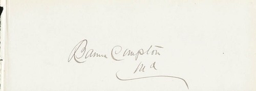 BARNES COMPTON - SIGNATURE(S) | eBay