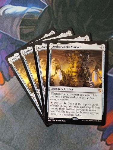 Aetherworks Marvel x 4 | 7% Off 2+ | Aetherdrift | NM | MTG | eBay