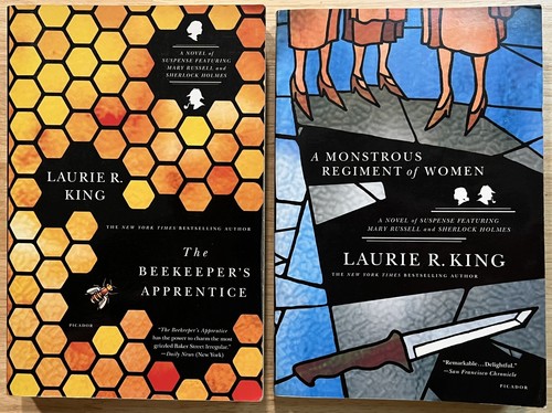 Lot of 2 Laurie King: Beekeeper's Apprentice ~ Monstrous Regiment of ...