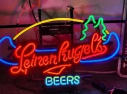 Leinenkugel's Wisconsin Canoe Beer Neon Light Sign Bar Cave Wall Decor ...