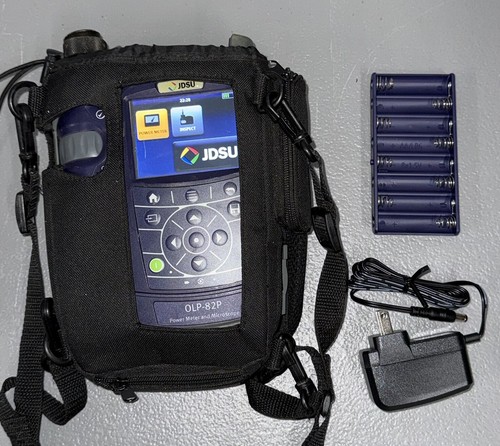 JDSU VIAVI OLP-82P Fiber Inspection Power Meter & Microscope | eBay