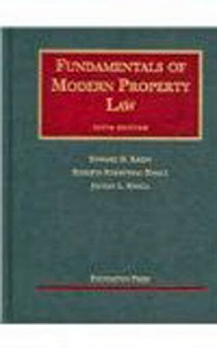 Fundamentals of Modern Property Law by Edward Rabin 9781599410531| eBay