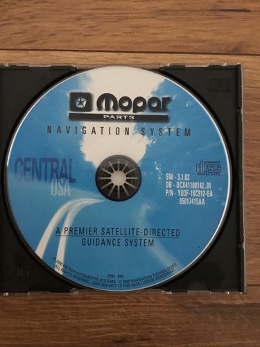 Mopar Parts Navigation Disc Central USA 2000 | eBay