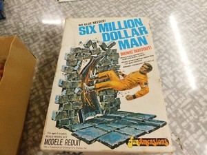 six million dollar man model kit products for sale | eBay