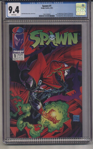 🔥Spawn 1 CGC 9.4 1st Spawn WHITE PAGES T | eBay