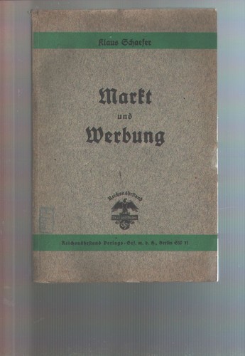 Markt und Werbung Die Bedeutung der Werbung bei freiem und geordnetem ...