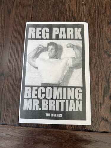 Bodybuilding Powerlifting Reg Park Becoming Mr Britain New Rare Booklet ...