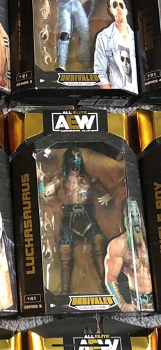 Luchasaurus AEW Unrivaled Series 5 #41 Action Figure - New Sealed ...