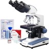 AmScope 40X-2500X Compound Binocular Microscope w 3D Stage, 1.0MP ...