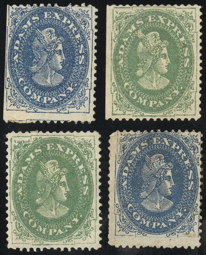 US Stamps Lot Of 4 Various Adams Express Co | eBay