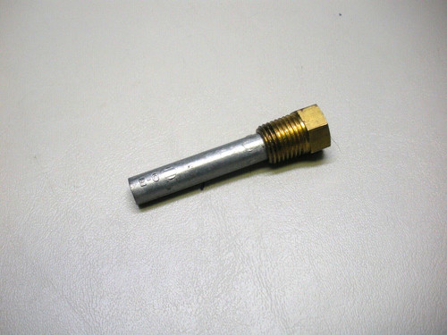 Camp Engine Pencil Zinc E-0 With Brass Cap | eBay