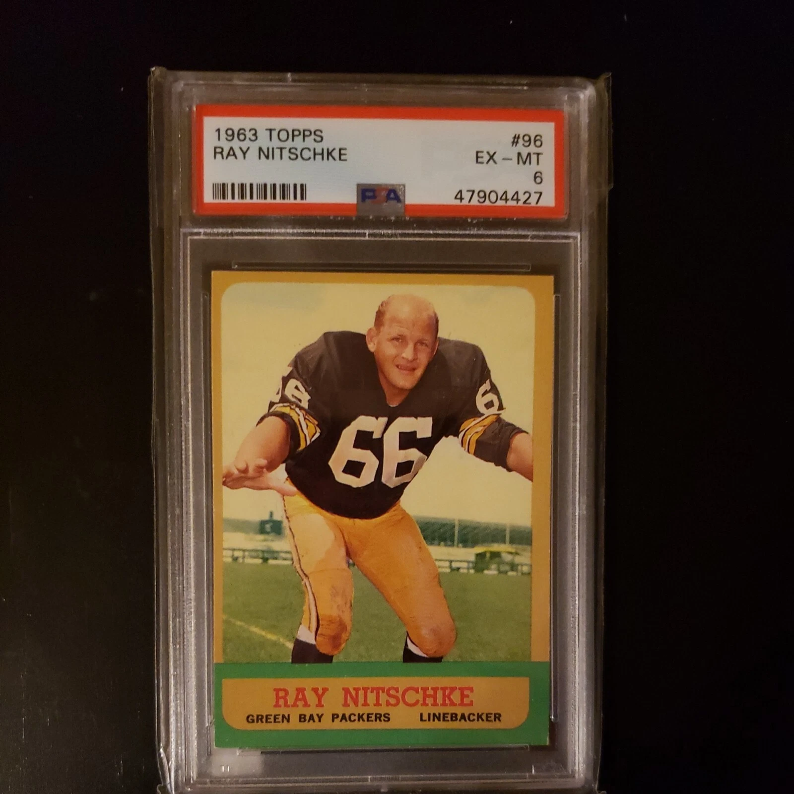 Ray Nitschke 1963 Topps #96 Base Price Guide - Sports Card Investor