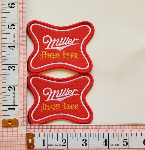 Miller High Life Vest Jacket Patches Crests Badges Lot Of 2 | eBay