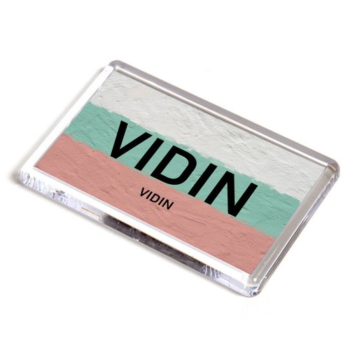 FRIDGE MAGNET - Vidin - Vidin - Bulgaria Flag | eBay