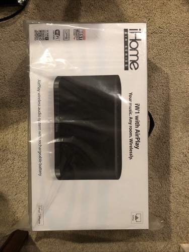 iHome iW1 AirPlay Wireless Stereo Speaker System with Rechargeable ...
