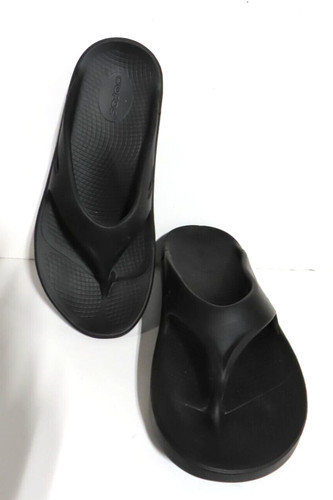 OOFOS OOriginal Unisex BLACK US Men 7 Women 9 EU 40