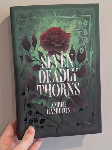 Fairyloot Seven Deadly Thorns Signed Sprayed edges Hardcover 2025 | eBay