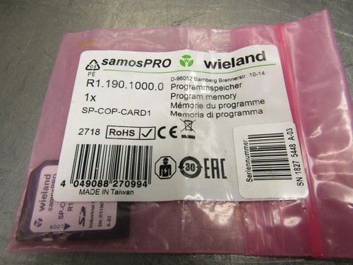 Wieland R1.190.1000.0 Memory SP-COP-CARD1 | eBay