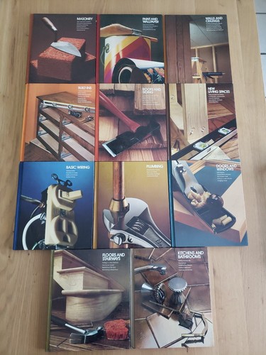 Time Life Home Repair And Improvement Books Lot Of 11 vintage hardback ...