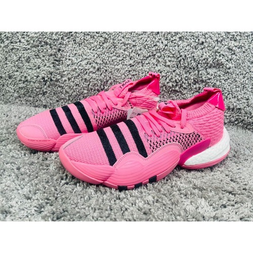 Men's Adidas Trae Young 2 Size 10 Pink Trap House Running Athletic ...