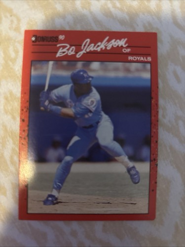 1990 Donruss - . After Inc in the Copyright on Back #61 Bo Jackson ...