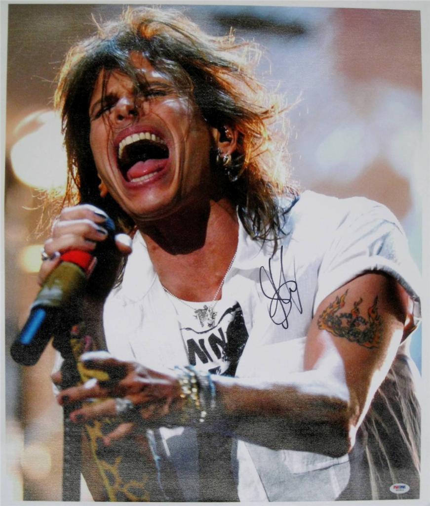 Steven Tyler Autographed Memorabilia | Signed Photo, Jersey ...