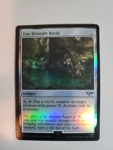 MTG Ent-Draught Basin LotR Tales of Middle-earth 0238 Foil Uncommon | eBay