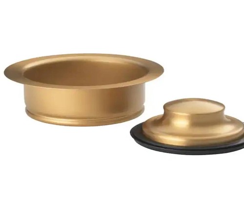 Glacier Bay Garbage Disposal Rim and Stopper Stainless Steel in Matte ...