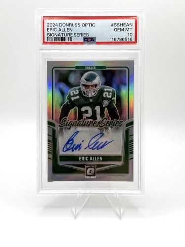 2024 Donruss Optic Signature Series Eric Allen Autograph #SSH-EAN ...